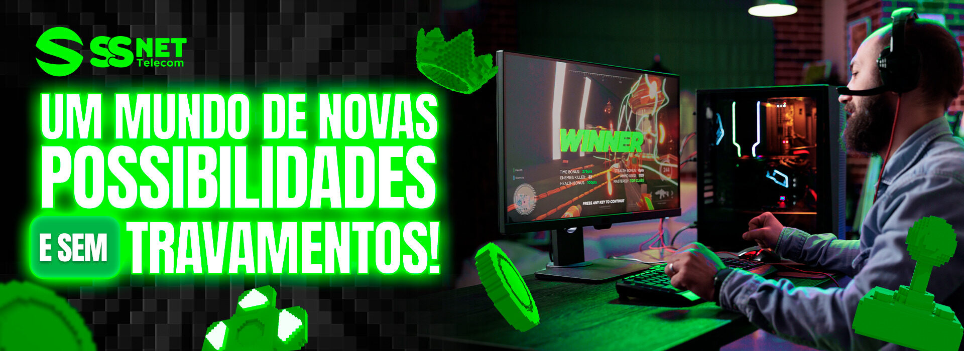 SSNET Telecom – Seu Acesso para o Mundo!